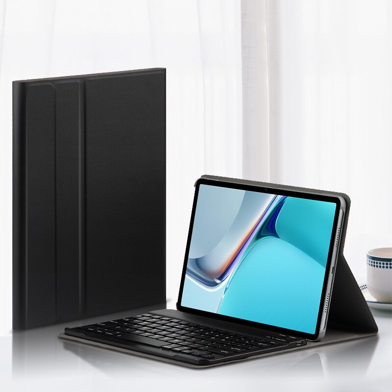 Huawei MatePad 11 (2021) 10.95 Inch Leather PU Case Bluetooth Keyboard ...