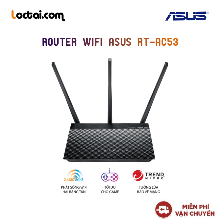 Asus RT-AC53 Wifi transmitter - 100% new genuine product | Shopee ...