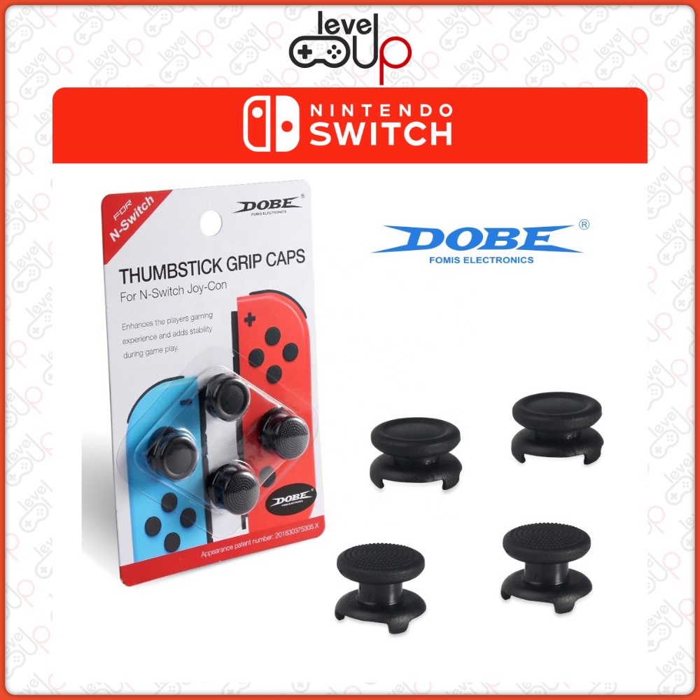 DOBE Nintendo Switch V1, V2, Oled, Lite, Performance Thumbgrip Thumb Stick Grip Extender ...