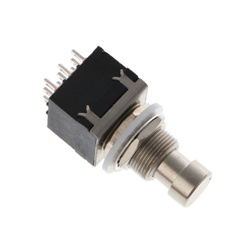 PCF* 9-Pin 3PDT Foot Pedal Switch Stompbox For Electric Guitar Effects ...
