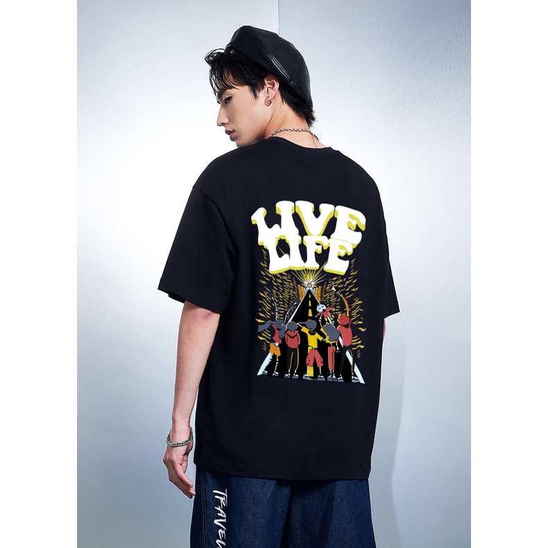 LIVE LIFE clothing tops Men's Women's Big Kids T-Shirt | Shopee Philippines