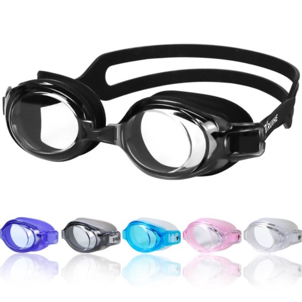 Swimming Goggles, Unisex Flat Swimming Goggles, HD Anti-Fog Waterproof ...