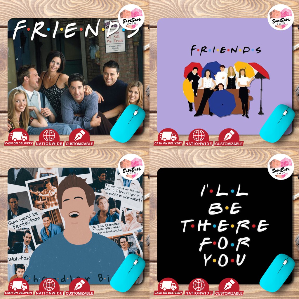 Friends Mousepad | MORE DESIGNS | Aesthetic | Gaming | Non-Slip | 5MM ...