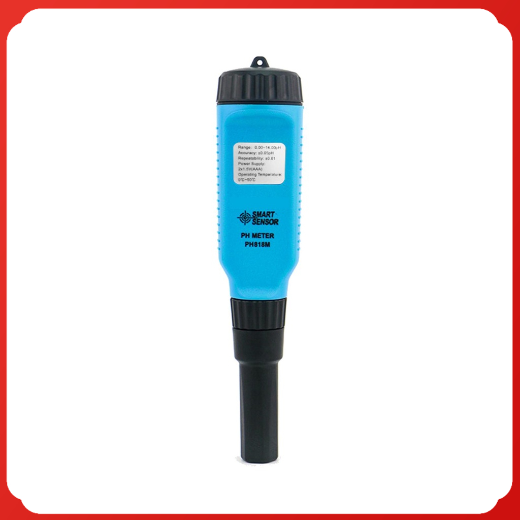 TMP SMART SENSOR PH818M PH Meter for Food Processing 2 in 1 Food PH ...