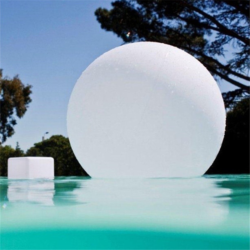 10"Glowing Beach Ball remote control LED light Swimming Pool Toy 16 ...