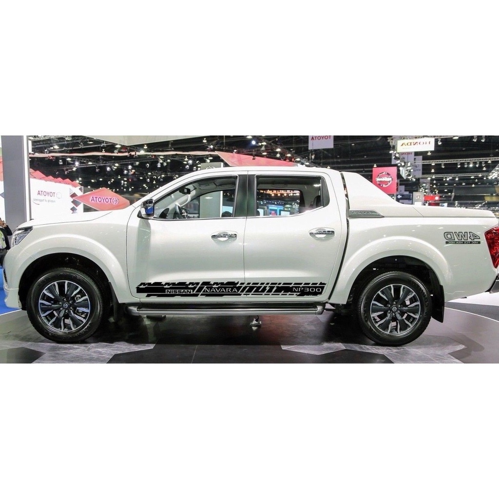 1Set/2pcs Side stripe vinyl Decal Sticker Sider Stripe Kit for NIssan ...