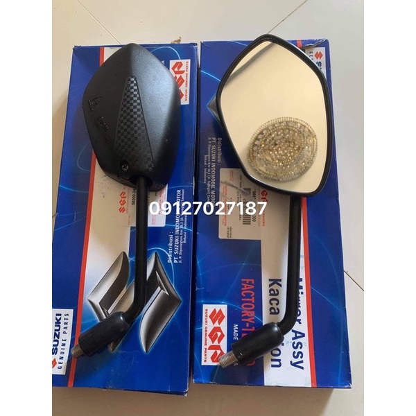 SGP SIDE MIRROR set For raider 150 fi ( can fit to carbtype ) | Shopee ...