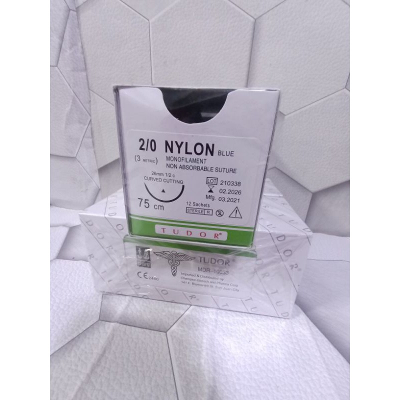Nylon Sutures 2.0 Cutting Non Absorbable | Shopee Philippines