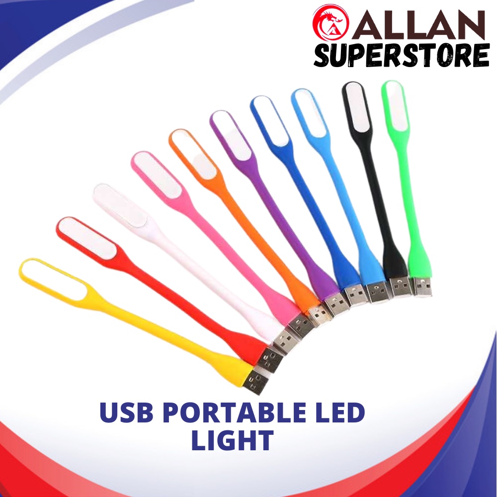 Allan Superstore Mini Foldable Usb Led Light Lamp Portable Hand Carry ...