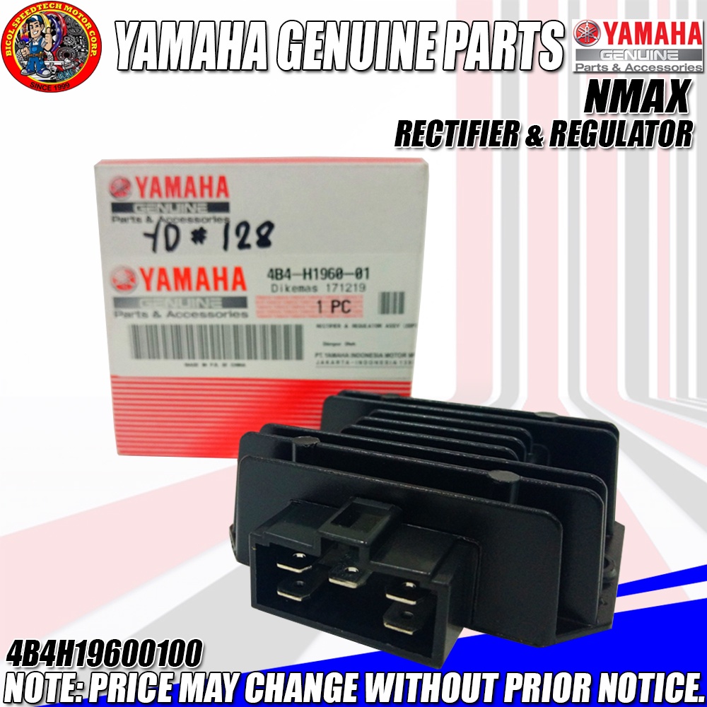 Nmax V1 Rectifier And Regulator Ygp Genuine 4b4 H1960 01 Shopee