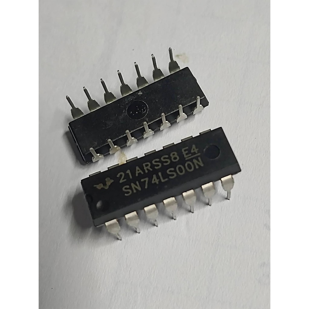 SN74LS00N 74LS00 7400 QUAD 2-INPUT NAND GATE IC PDIP14 DIP14 | Shopee Philippines