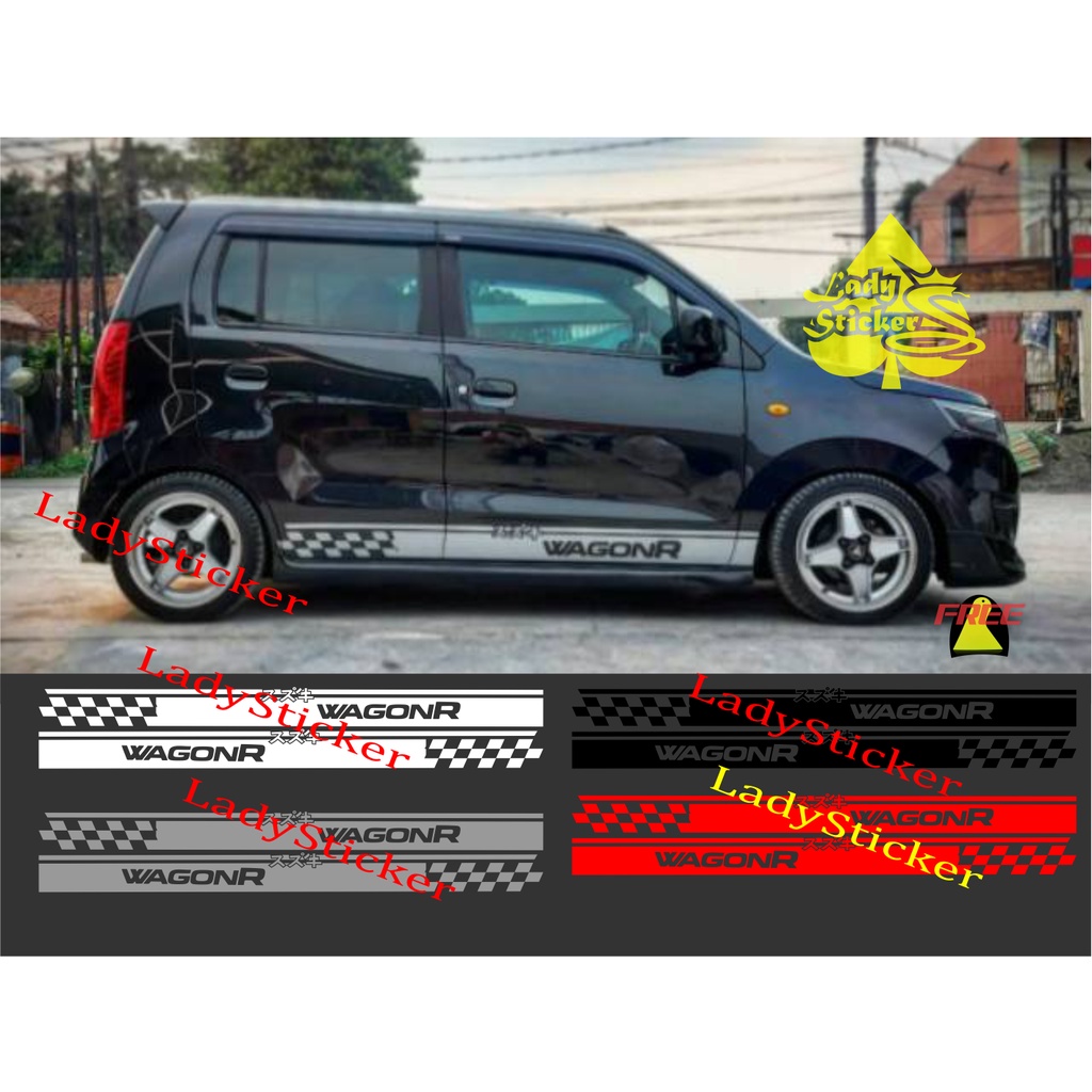KARIMUN WAGON R CAR STICKER CUTTING STICKER SUZUKI WAGON R CAR STICKER ...