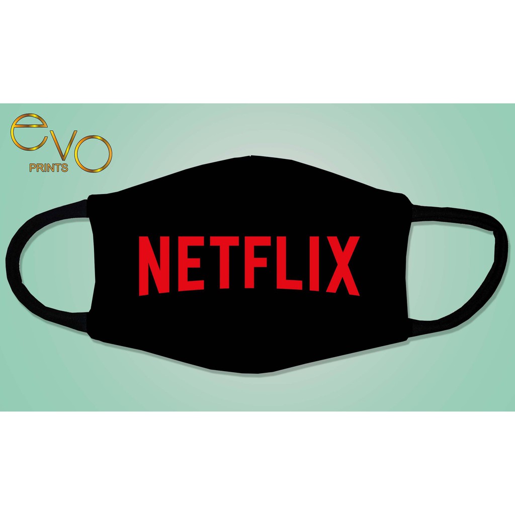 Netflix Face Mask Design Wear A Help The Spread | Shopee Philippines