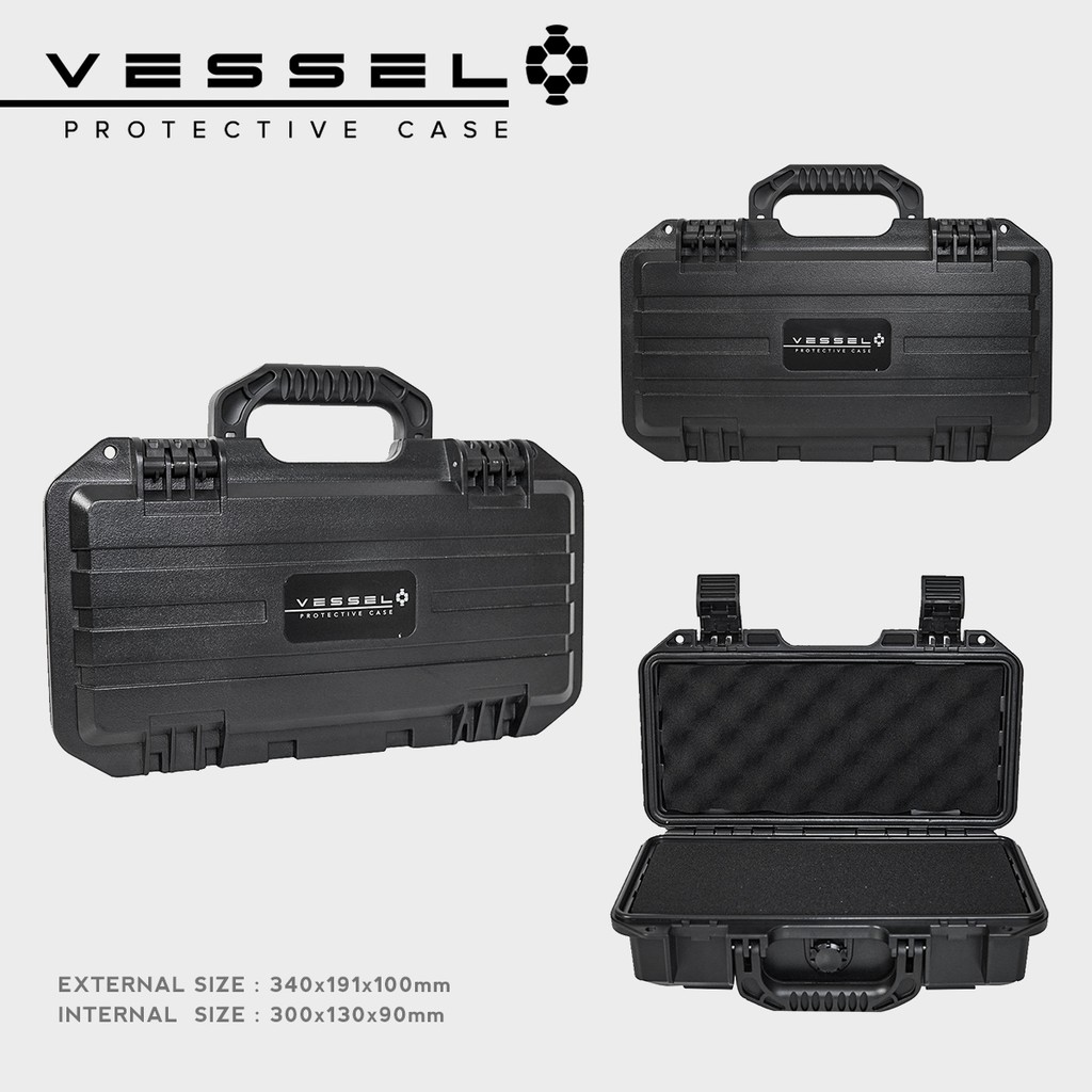 VESSEL VS3013 Portable Hard Case for Photography Equipment Tactical ...