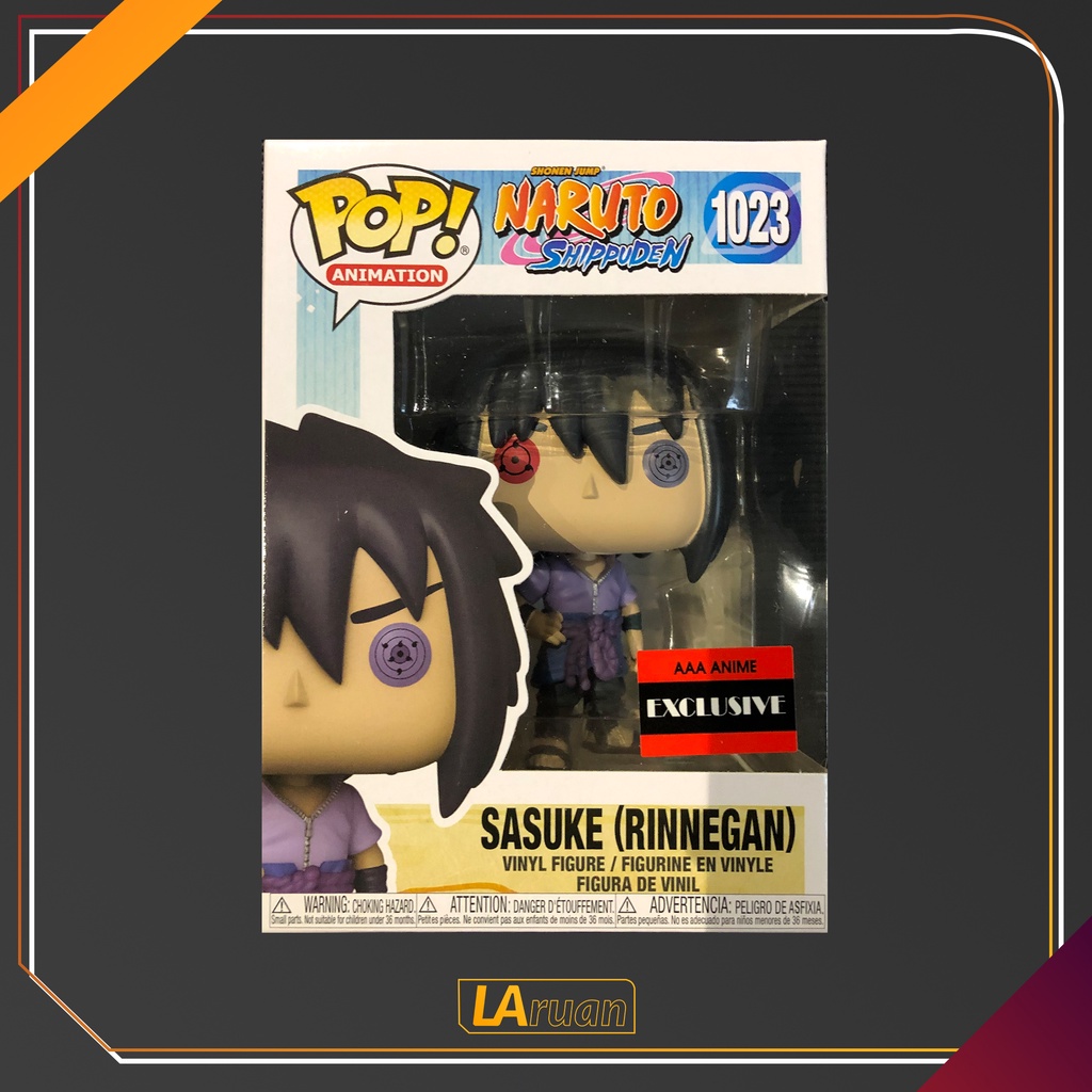 Funko Pop! Animation #1023 Sasuke Uchiha Rinnegan AAA Anime Exclusive ...
