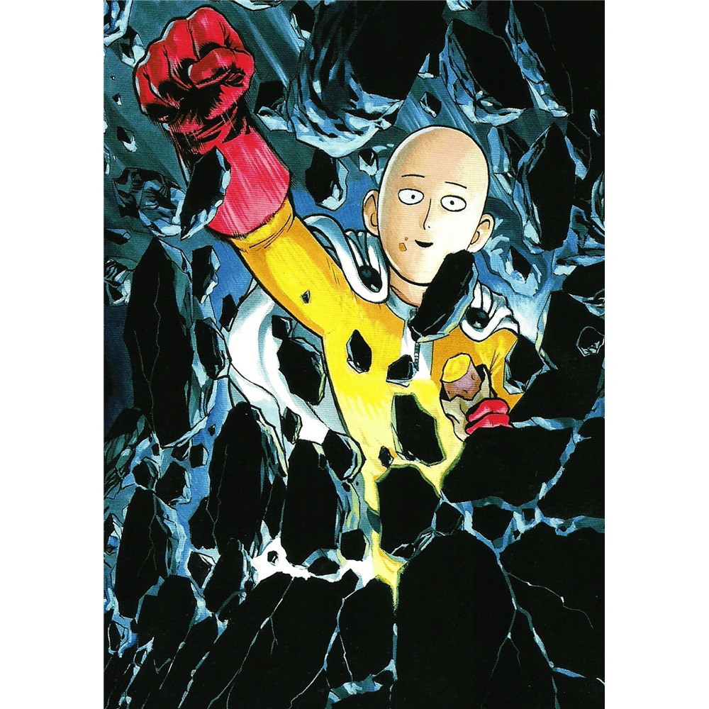 One Punch Man Anime Poster Vintage Posters Home Room Art wall posters ...
