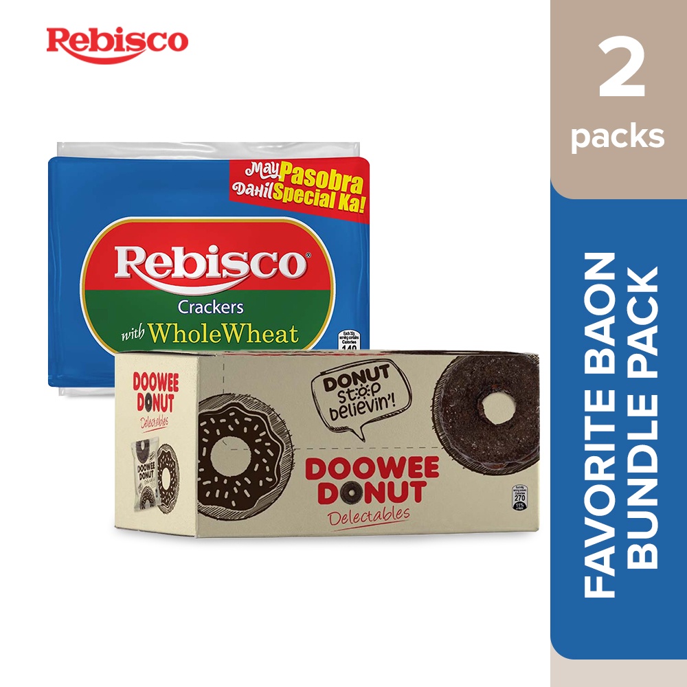 Favorite Baon Bundle Pack - Doowee Delectables Choco Mallow + Rebisco ...
