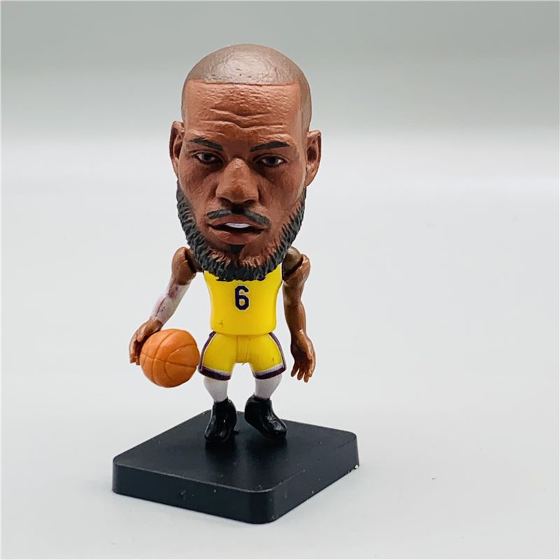 NBA Basketball Star dolls Lakers Player 6# Lebron James Action Figures ...