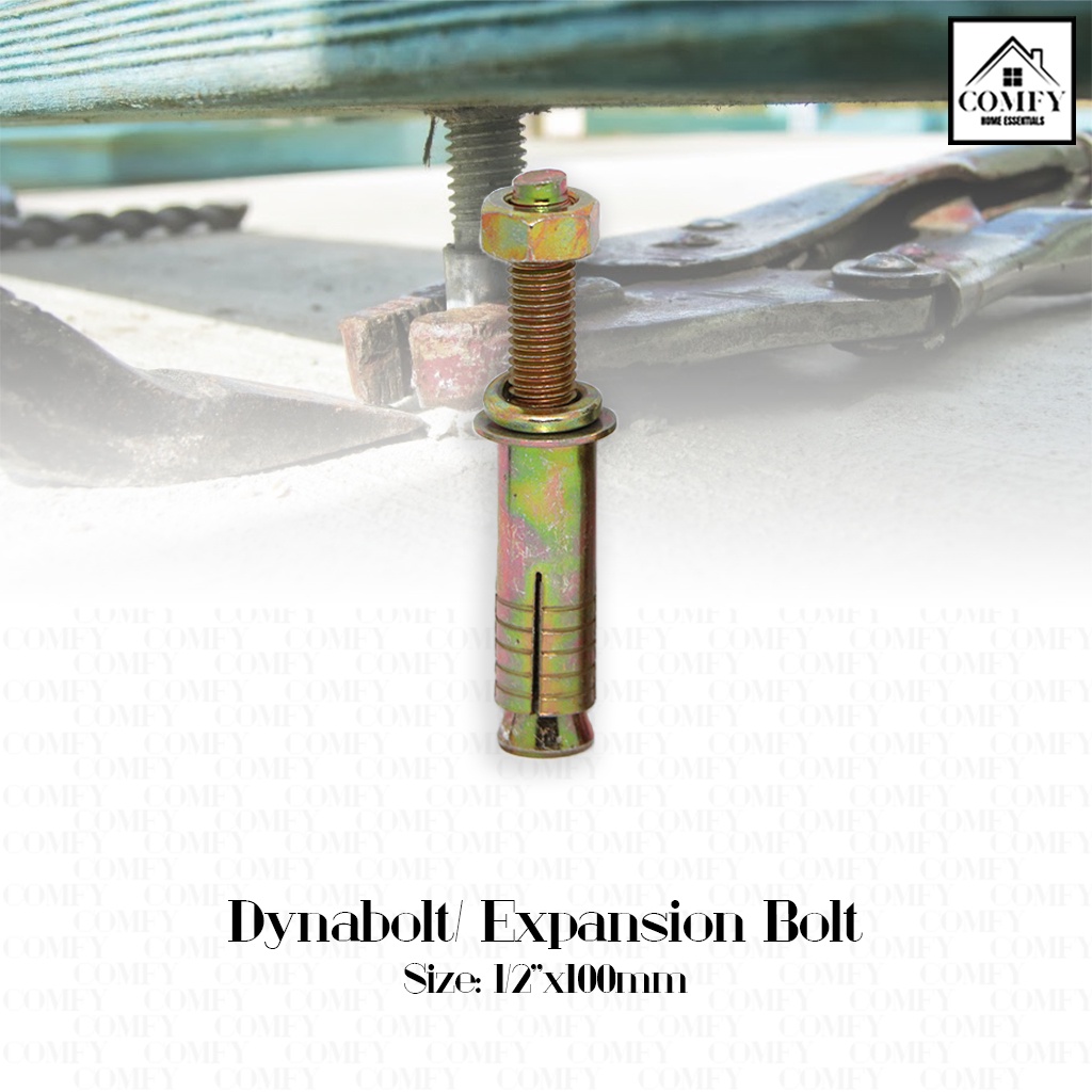 HEAVY DUTY Dynabolt Dyna Bolt Expansion Sleeve Anchor Concrete Bolt 1/4 ...