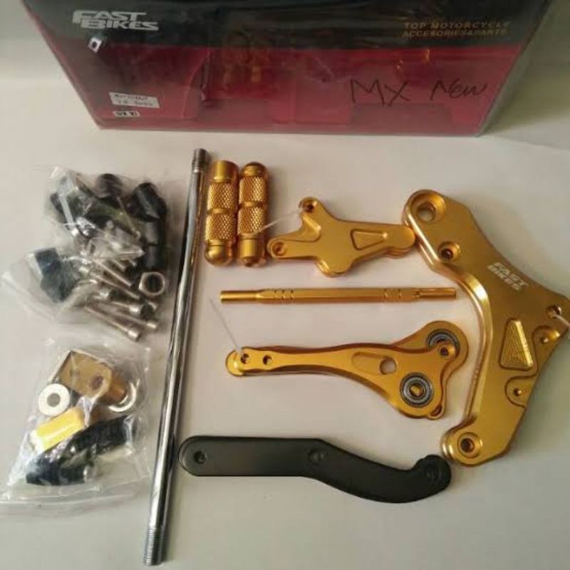 Underbone footstep Front Footrest full cnc yamaha jupiter mx 135 old ...