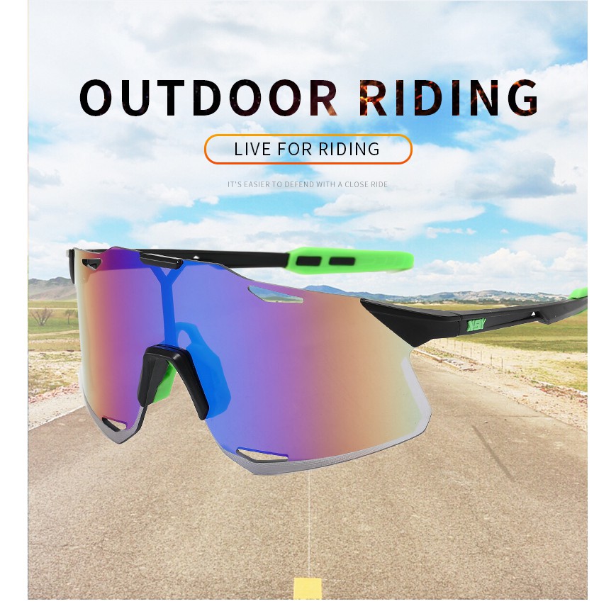 Cycling Glasses Bicycle Sunglasses HD Visual Cycling Shades Anti-Fog ...