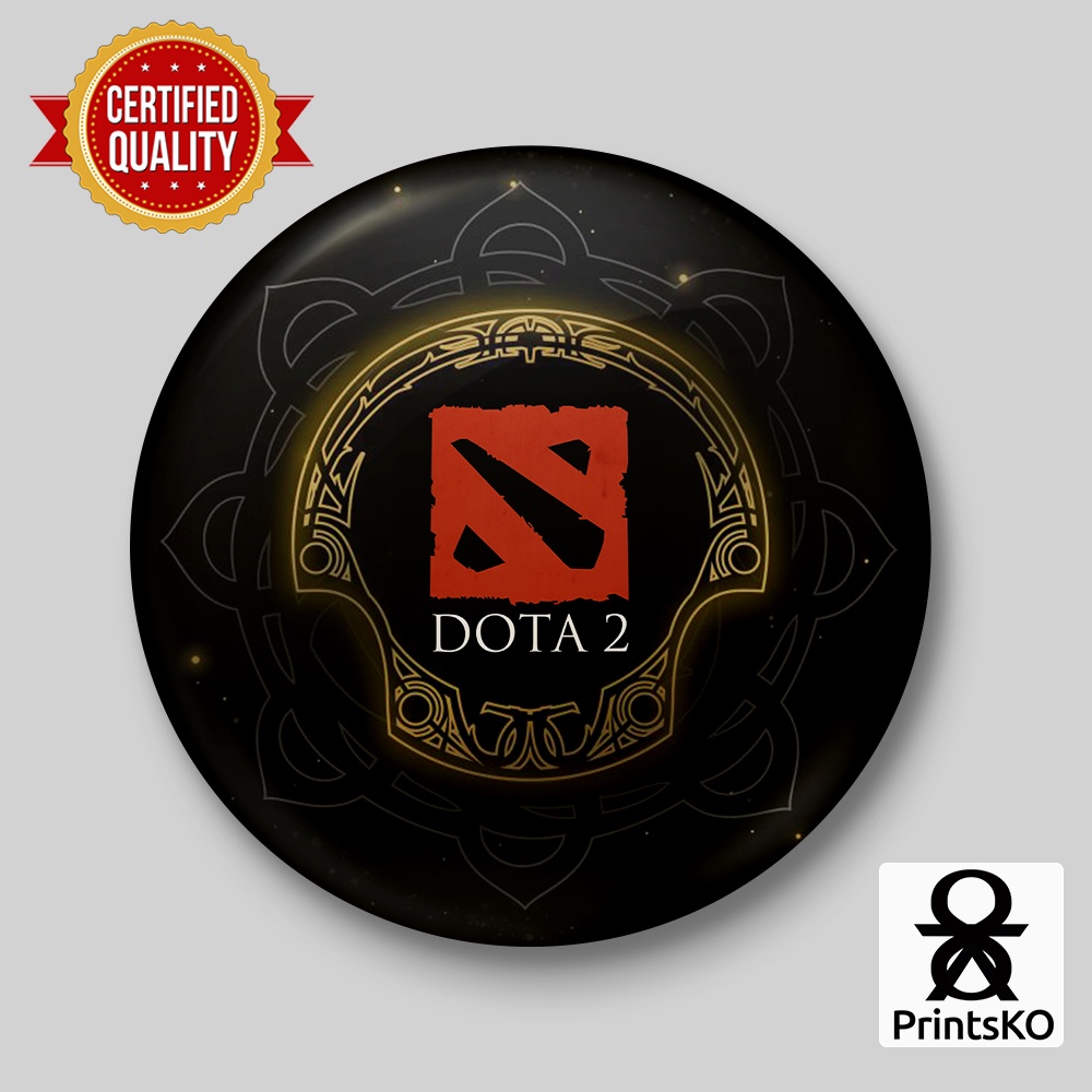 Dota 2 Badge or Button Pin - Design | Shopee Philippines
