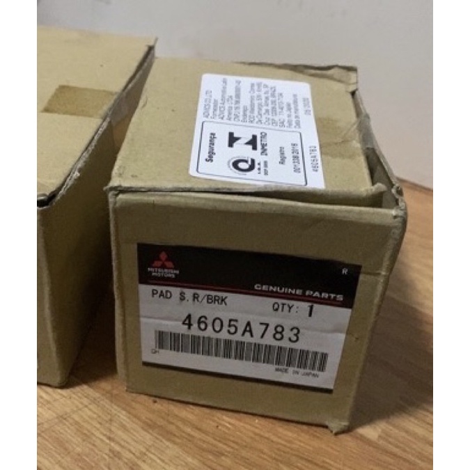 Mitsubishi Montero GEN3 Brake Pad (Rear) Set 4605A783 | Shopee Philippines