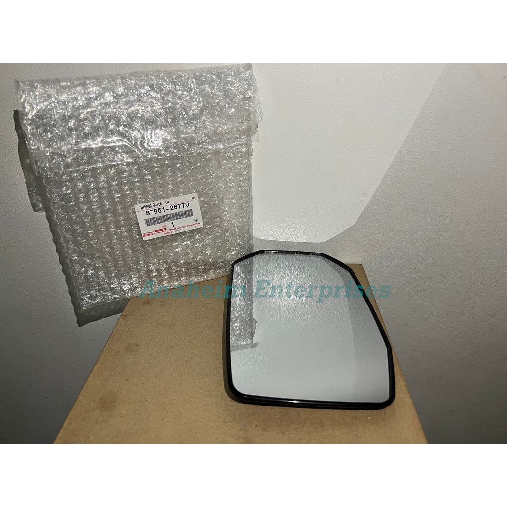 Toyota Hiace 2019 - 2022 Side Mirror Lens LH - 87961-26770 | Shopee ...