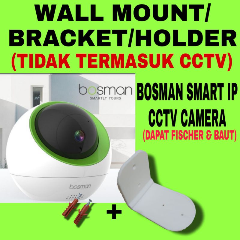 Bosman Smart IP Cam CCTV Camera WiFi IOT Wall Mount Bracket Holder | Shopee Philippines
