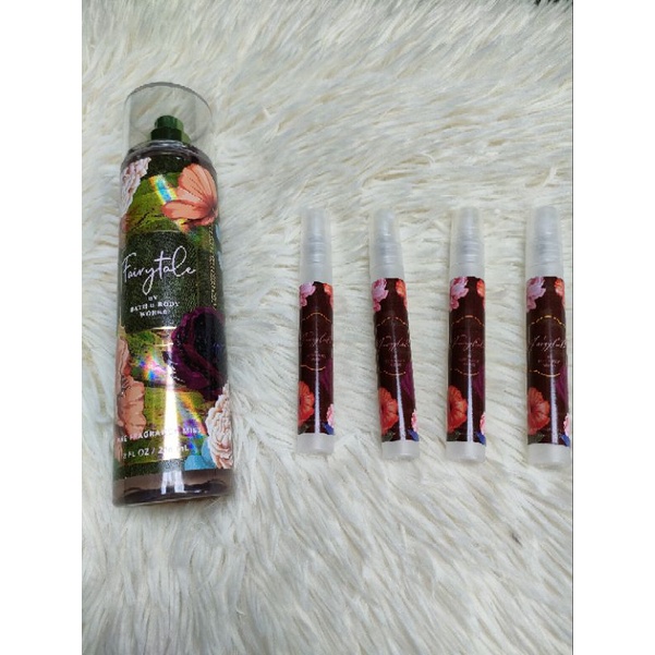 Fairytale 10 ml (1 piece) Fragrance Mist Bath&Body Works USA | Shopee ...