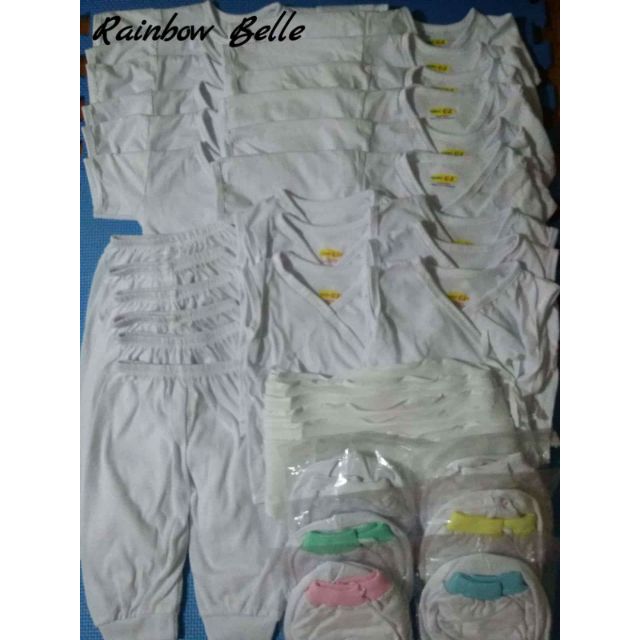 NEWBORN SET (Tie Sides) 48pcs. Lucky CJ brand BABY INFANT CLOTHES ...
