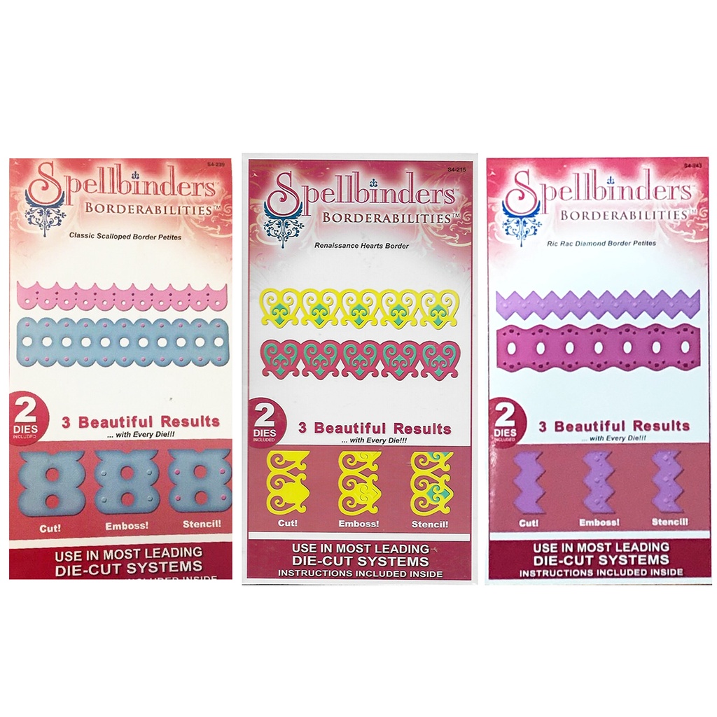 Spellbinders Borderabilities Dies (Sale ) | Shopee Philippines