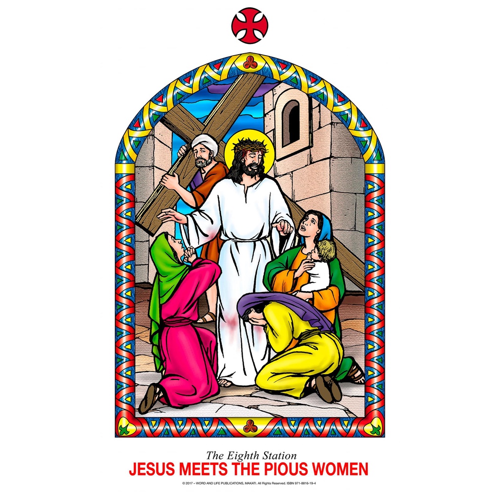 The New Way of the Cross Posters (SET of 14 Stations Posters) | Shopee ...