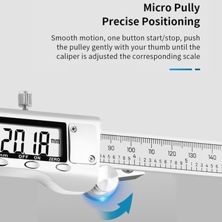 Deli 0-150mm LCD Digital Steel Vernier Caliper Slide Caliper Vernier ...