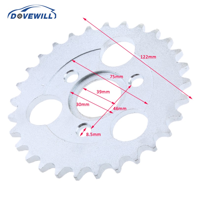 Dovewill 420 Rear Sprocket 29 Tooth for Z50A Z50R Z50J Motor | Shopee ...