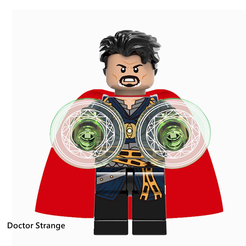 [Hot]♛ XH825 Doctor Strange Marvel Avengers Minifigures Building Blocks ...