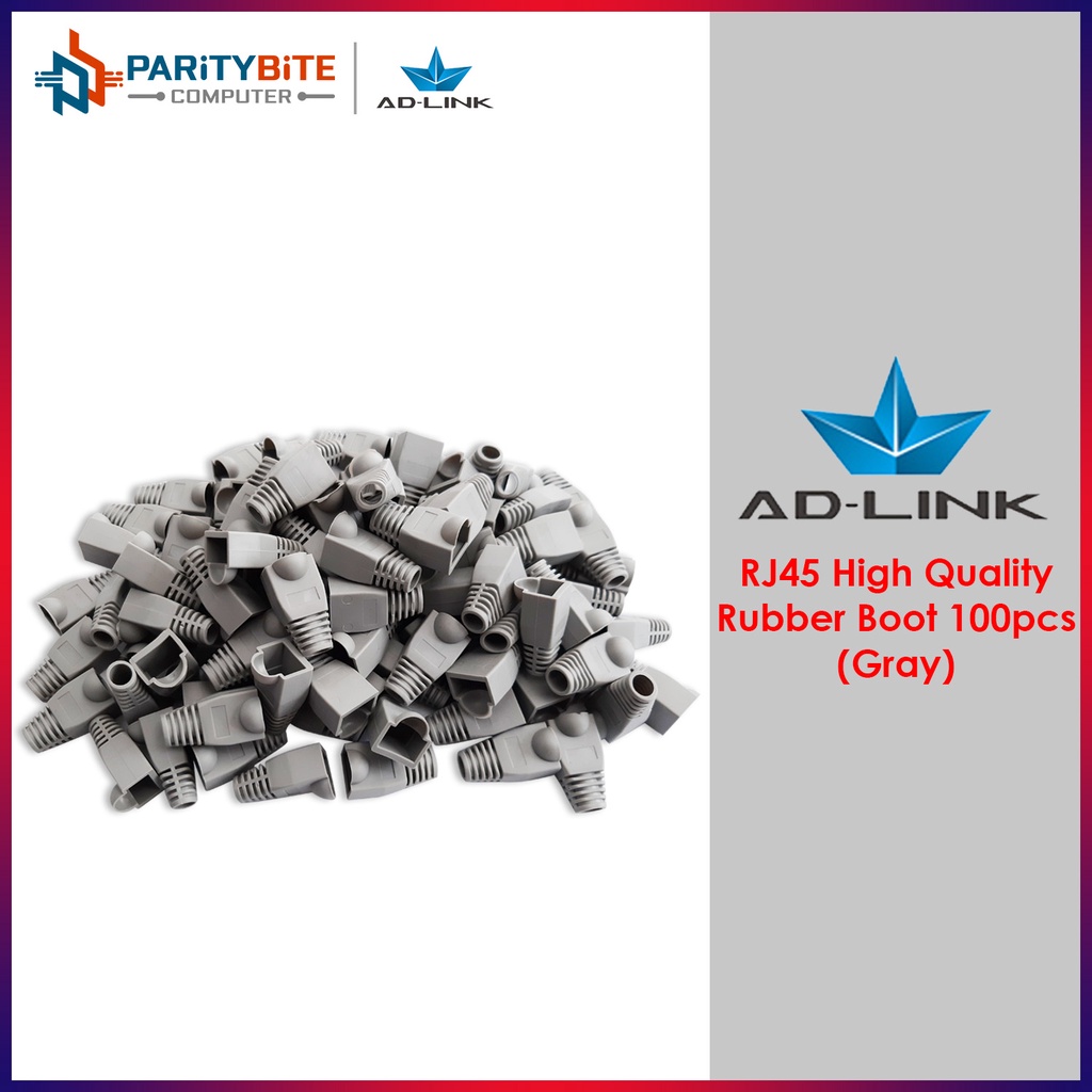 RJ45 Rubber Boot 100pcs (GREY) | Shopee Philippines