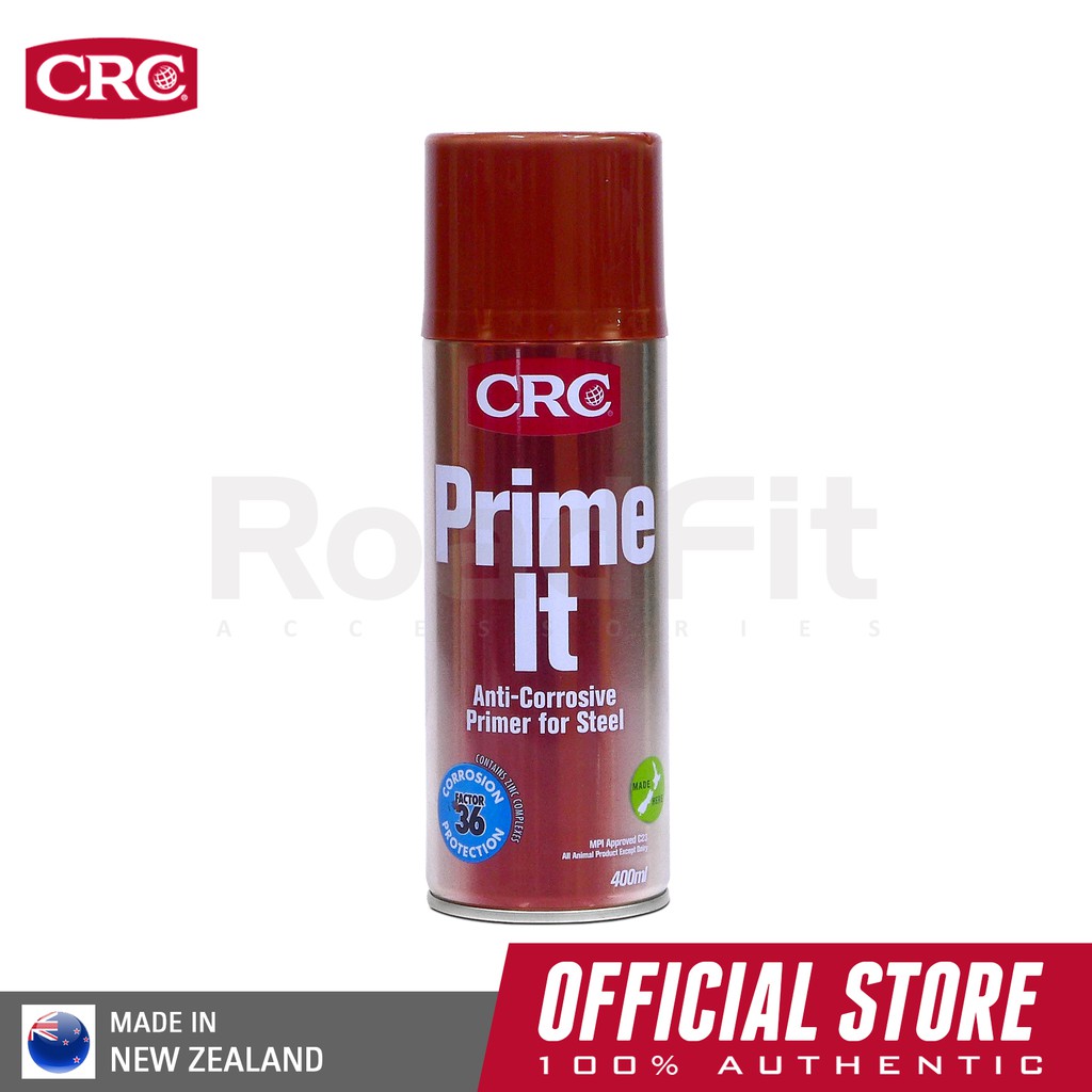 CRC Prime It Red Oxide Primer Anti Corrosive Primer For Steel 400ml, 1 ...