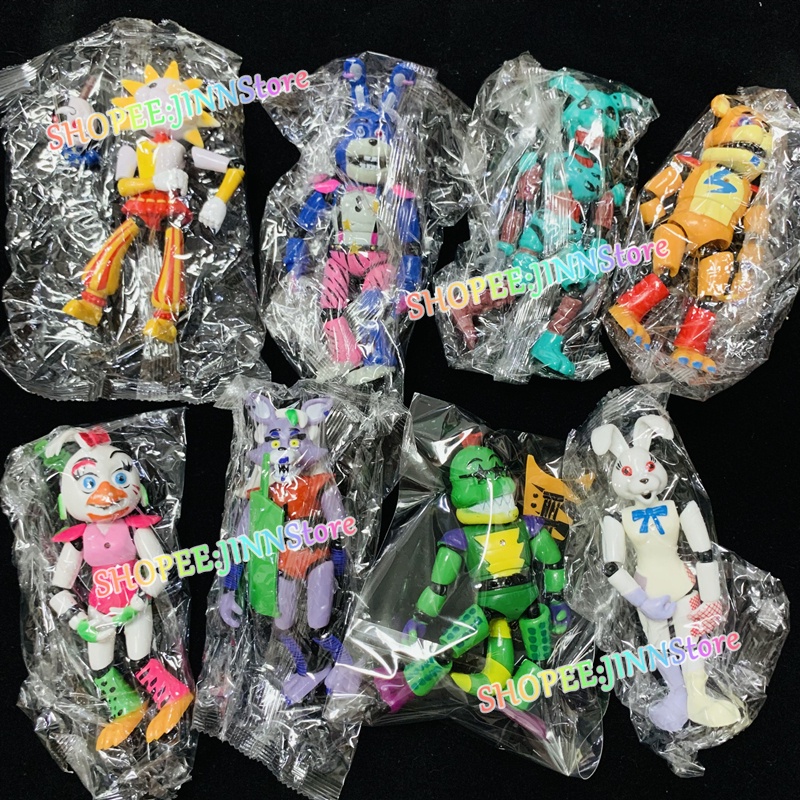 JINN Five Nights At Freddy's:Security Breach Toys Freddy Chica Gator ...