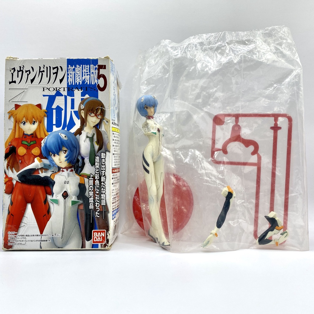 Evangelion Ayanami Rei Ray Plug Suit Flame Box Neon Genesis PORTRAITS 5 ...