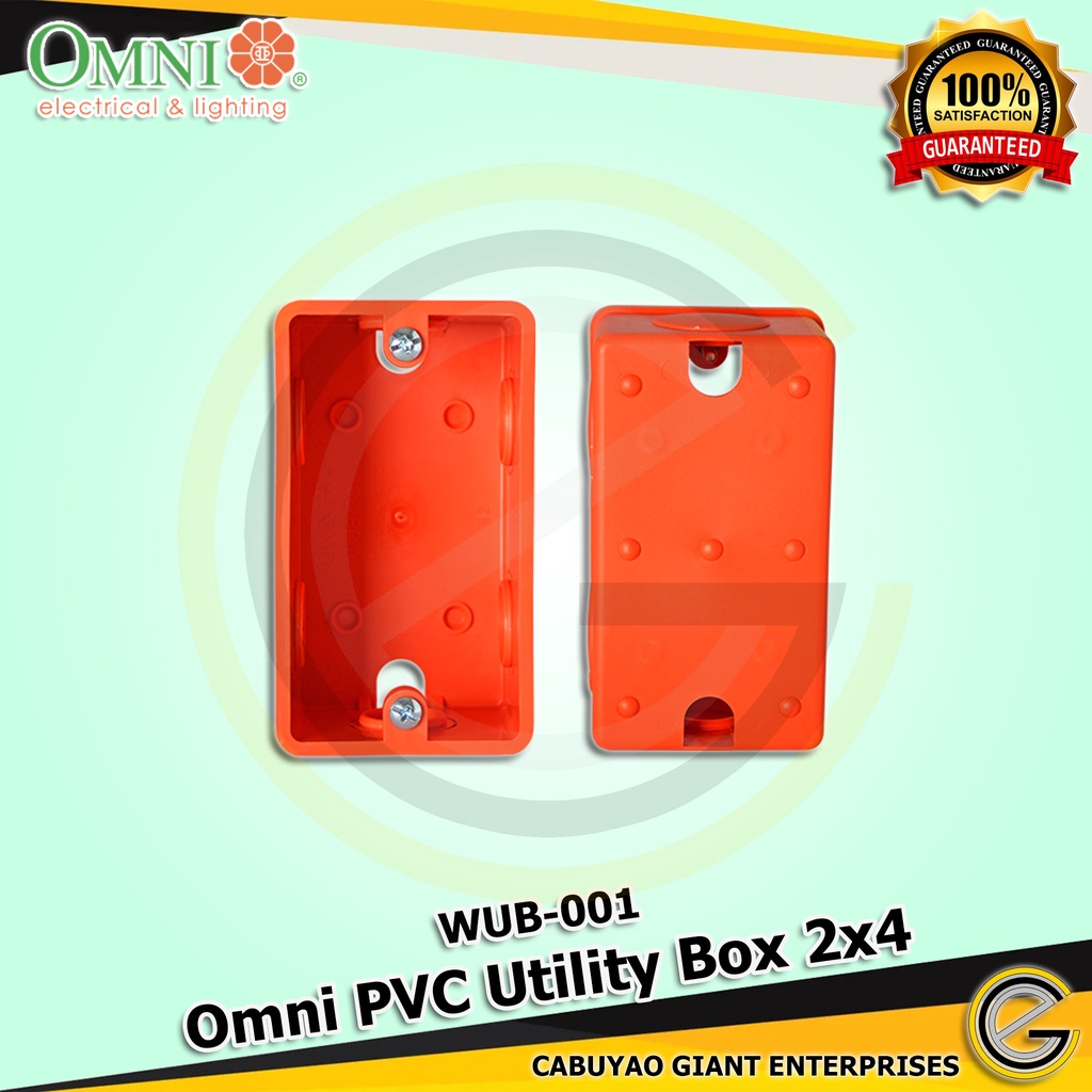 Omni WUB-001 PVC Utility Box 2x4 | Shopee Philippines