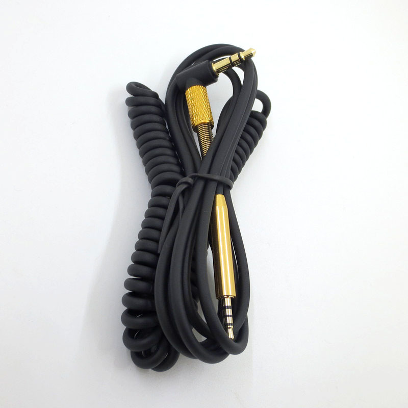 2.5mm to 3.5mm Spring Audio Cable for Bose QC25 QC35 OE2 AKG Y40 Y50 ...