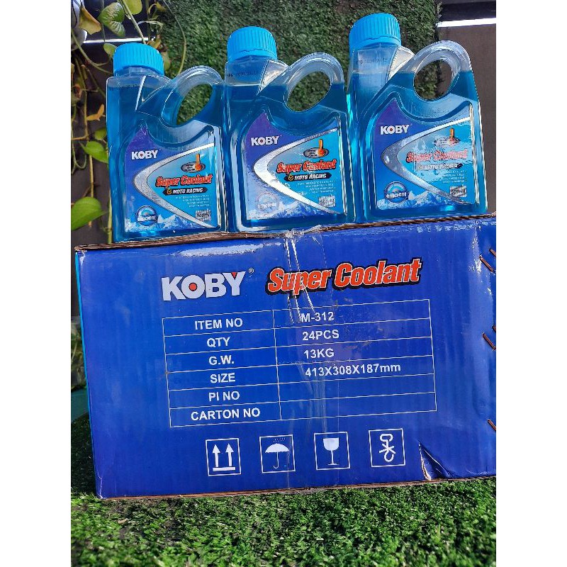 Koby Super Coolant 500ml (One Box/24pcs) Wholesale Price | Shopee ...