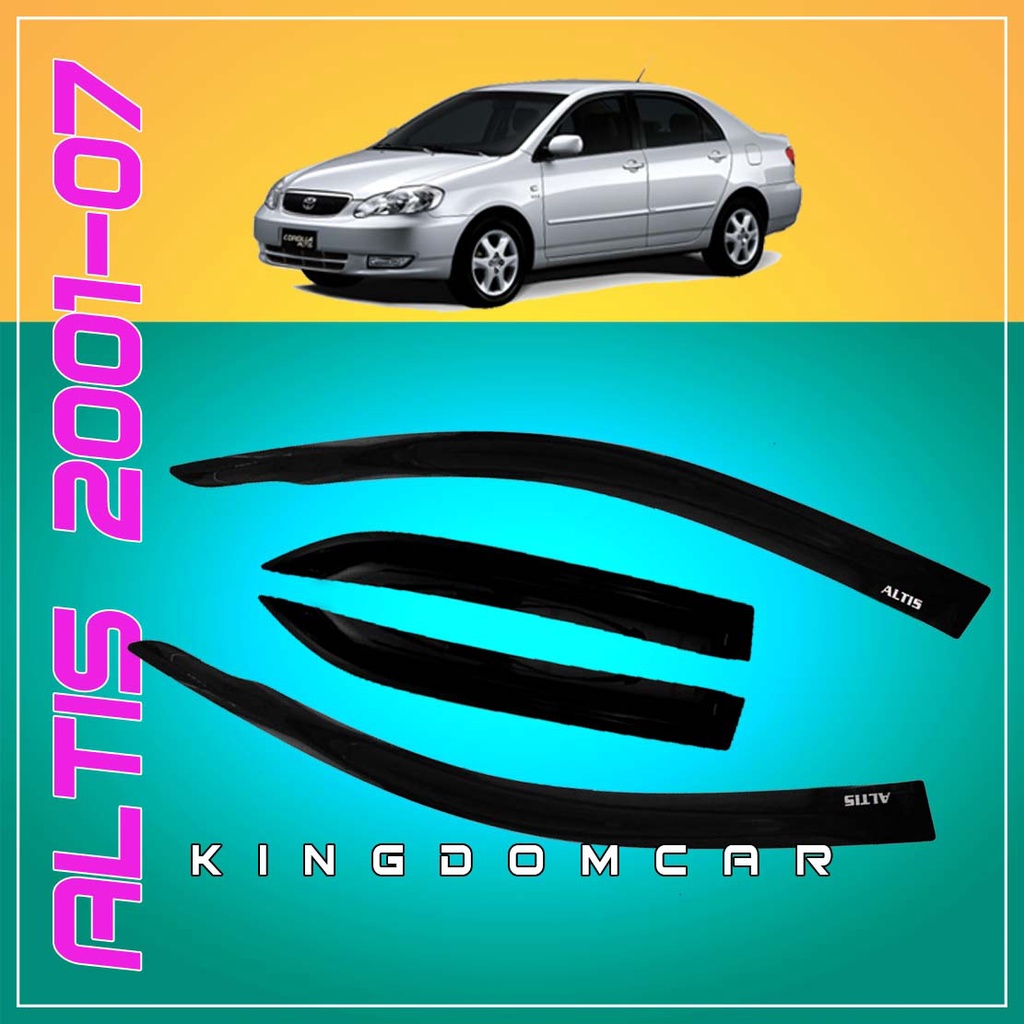 Rain Visor for Corolla Altis 2001 2002 2003 2004 2005 2006 2007 Baby ...