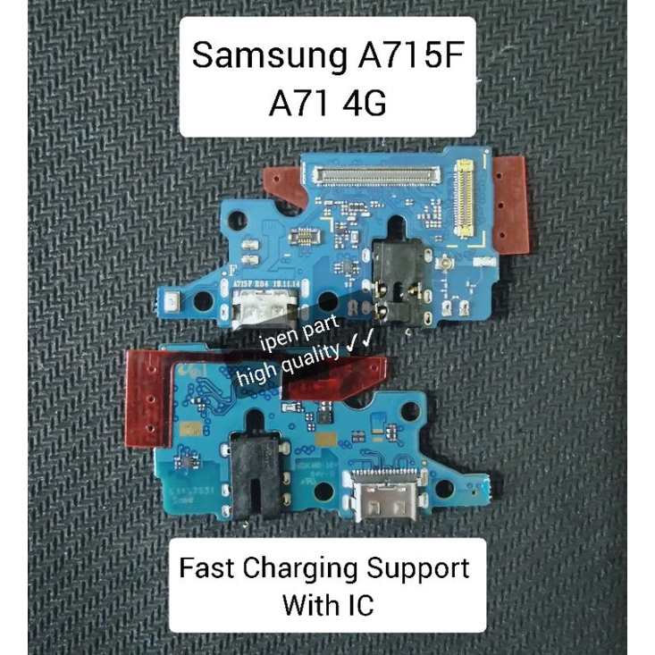 Samsung A71 4G A715F Fast Charging Casing Board With IC Connector ...