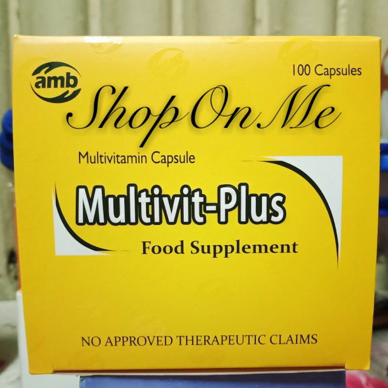 Multivit Plus / MultiLive Multivitamins 100 capsule | Shopee Philippines