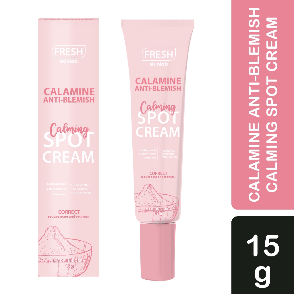 FRESH Calamine Anti Blemish Calming Spot Cream 15g | Shopee Philippines