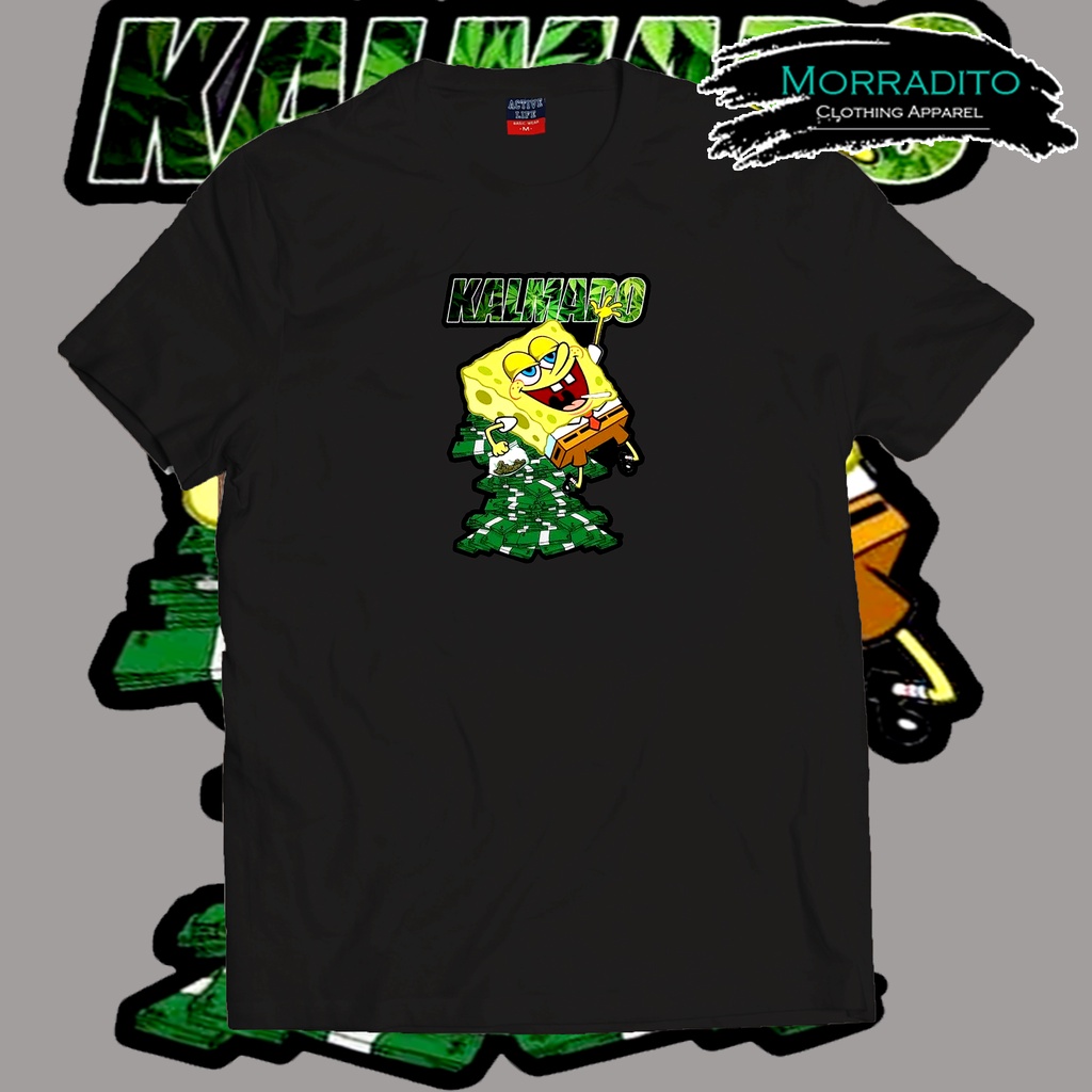 KALMADO SPONGEBOB Unisex Tshirt (with Freebies) | Shopee Philippines