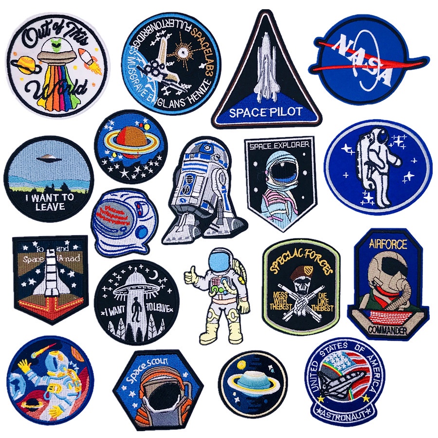 Space Exploration Collection Hot Melt Glue Ironing Decorative ...