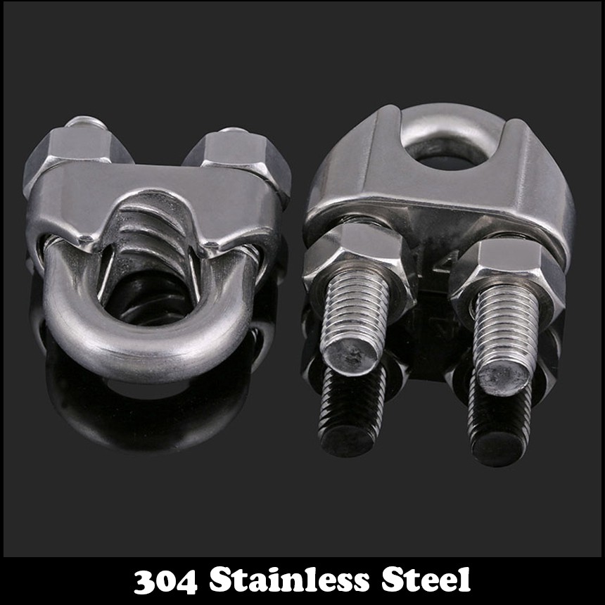 M2 M3 M4 M5 M6 M8 304 Stainless Steel 304SS DIN741 U-Bolt U Bolt Heavy ...